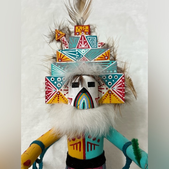 Other | Hopi Katsina Katchina Kachina Handcrafted Doll Figurine ...